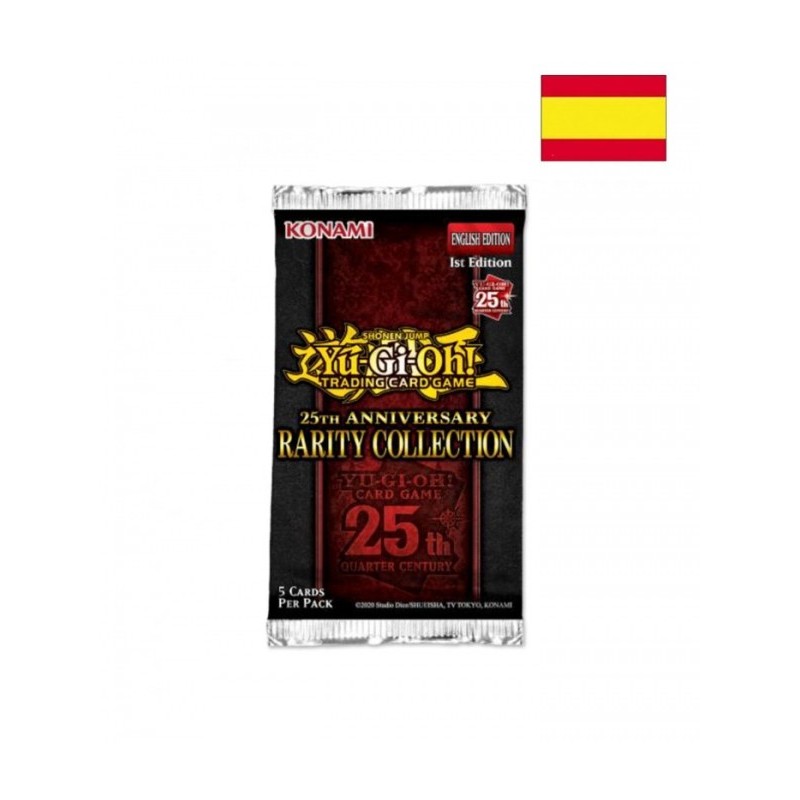 Caja de sobres (24 sobres) 25th Rarity Collection Español - Yu-Gi-Oh! Yu-Gi-Oh!