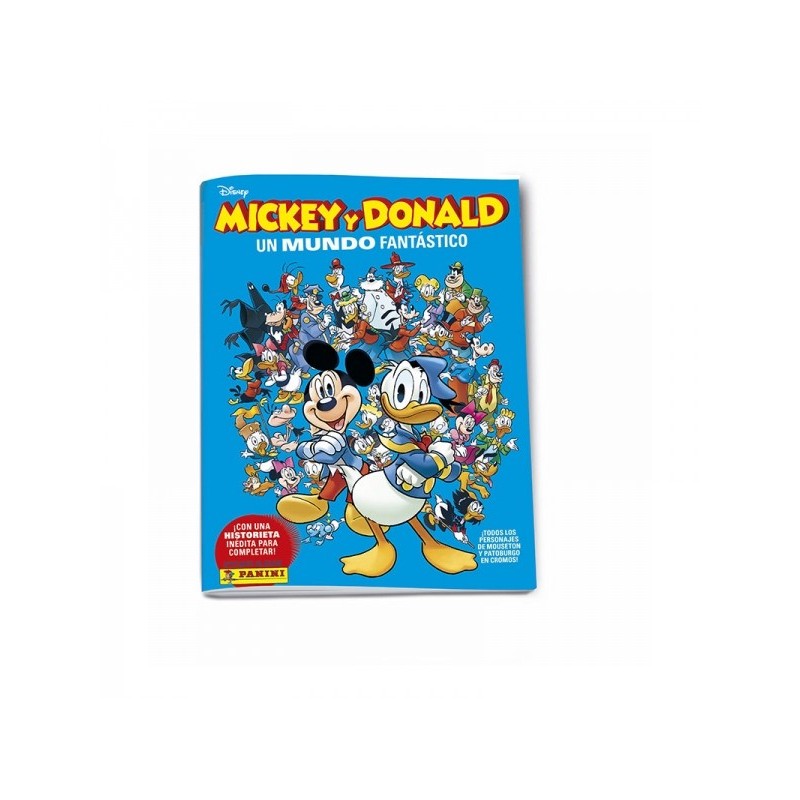 Starter Pack Megapack carton Disney Mickey y sus amigos de Panini Cromos