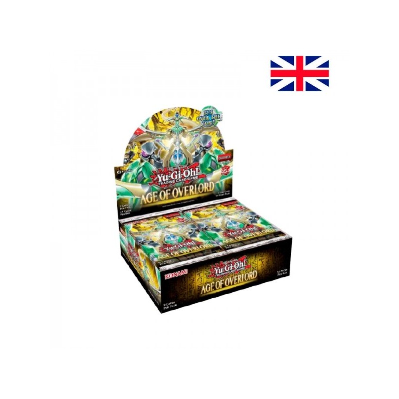 Caja de Sobres (24 sobres) Age of Overlord Inglés - Yu-Gi-Oh! Yu-Gi-Oh!