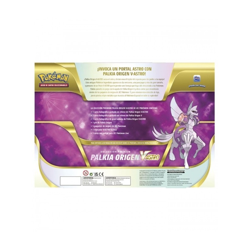 Coleccion Dialga y Palkia PREMIUM BOX Espada y Escudo 11 Origen Perdido ...