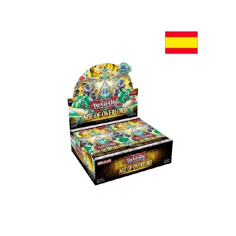 caja de sobres (24 Sobres) Age of Overlord Español - Yu-Gi-Oh! Yu-Gi-Oh!