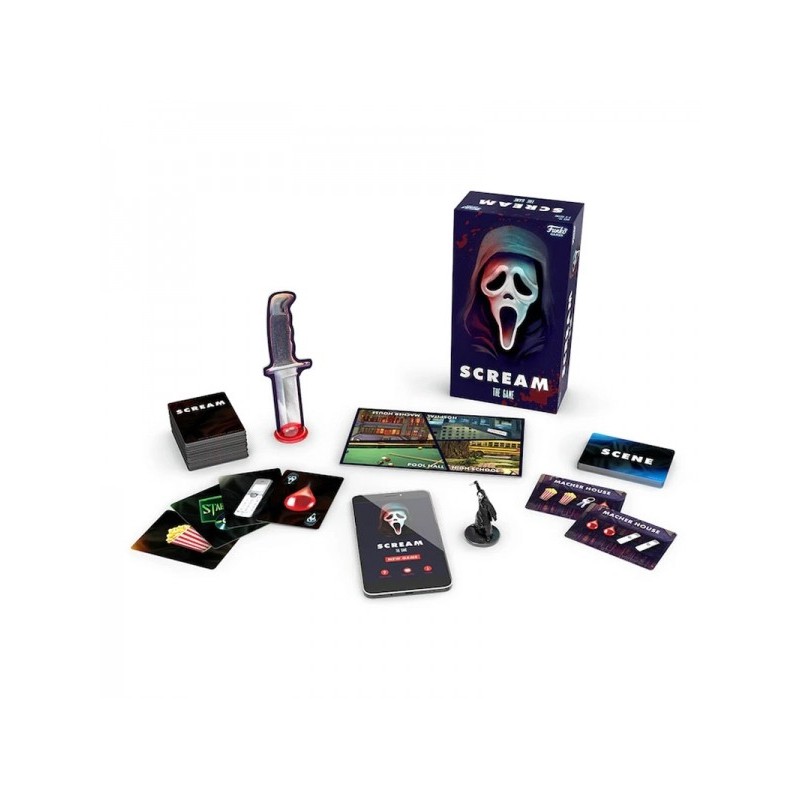 Scream: The Game en Ingles Juego de mesa Funko Juegos de tablero
