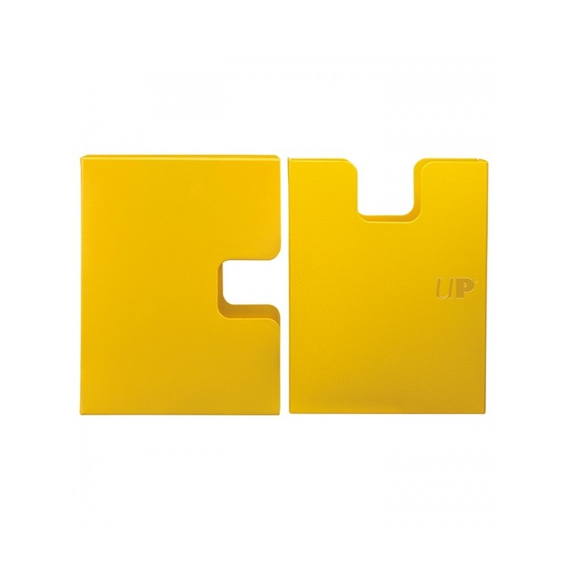 Paquete de 3 Cajas de mazo Deck Box PRO Amarillo Ultra Pro Caja de mazo