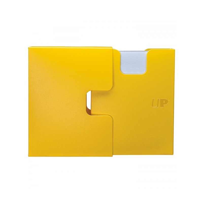 Paquete de 3 Cajas de mazo Deck Box PRO Amarillo Ultra Pro Caja de mazo