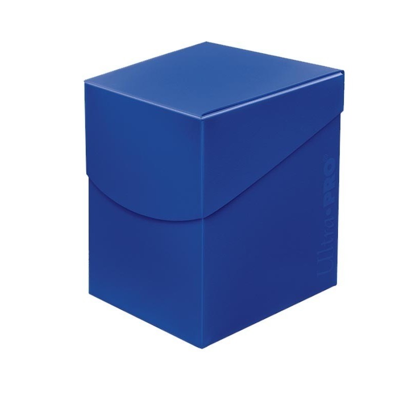 Caja de mazo Deck Box Eclipse 100 Azul Ultra Pro. Caja de mazo