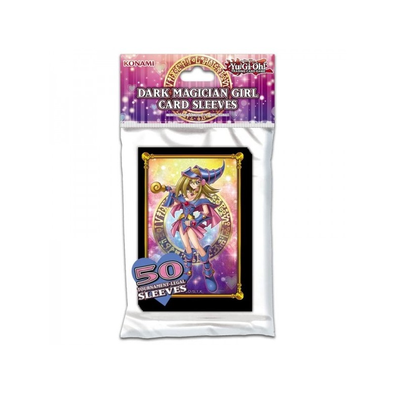 Sleeves Dark Magician Girl Yu-Gi-Oh! -KONAMI. Fundas Standard
