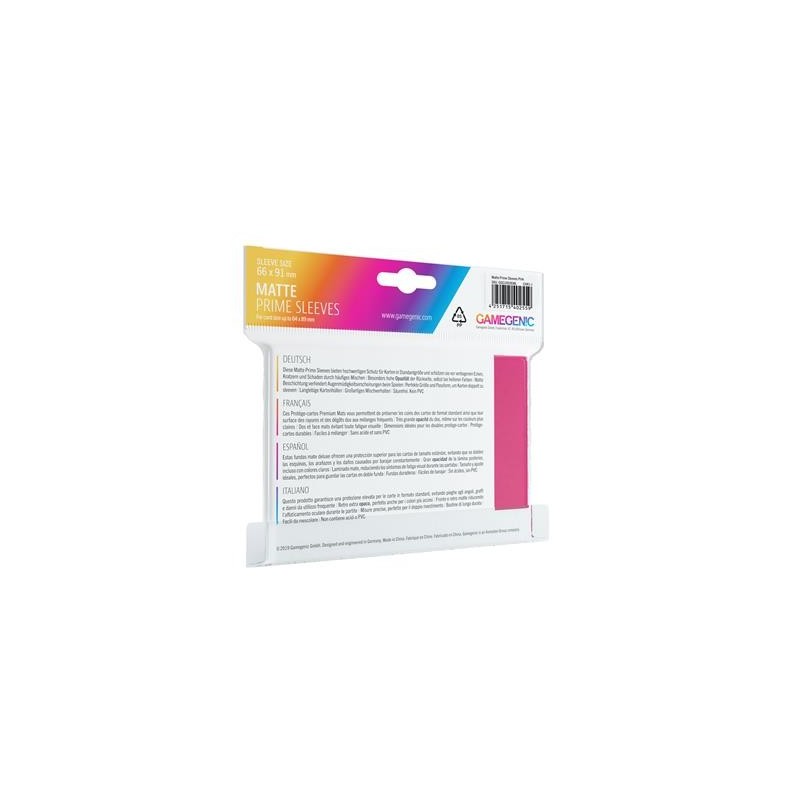 Pack Matte Prime Sleeves Pink (100) Accesorios y Marketing Coleccionable