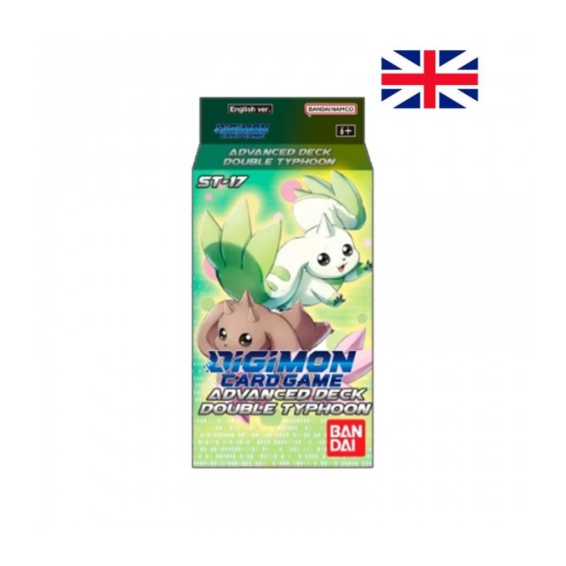 Advanced Deck Double Typhoon ST17 Inglés - Digimon TCG Advanced Deck ...