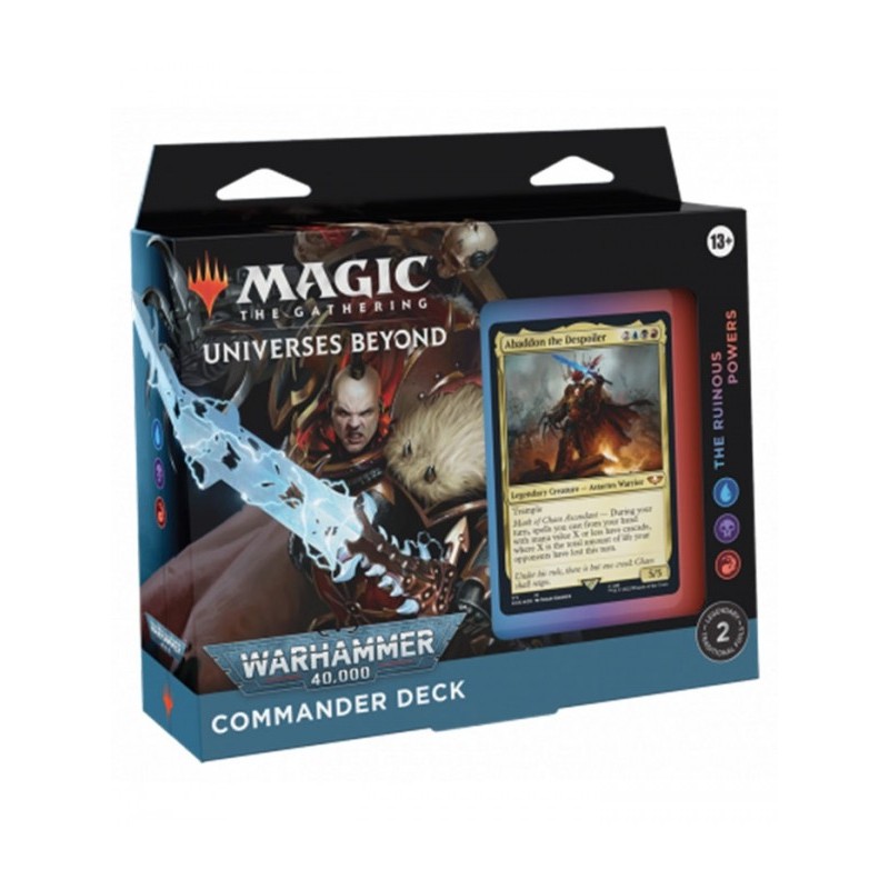 Commander Deck Display (4 Mazos) Warhammer 40K Inglés Magic the ...