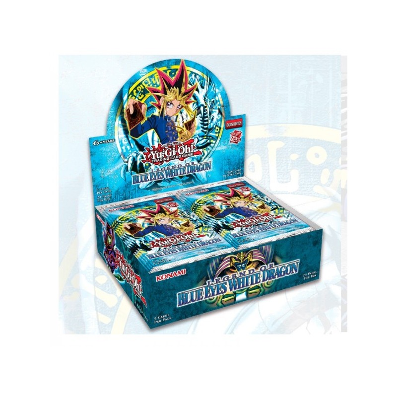 Booster Box Leyenda del Dragón Blanco de Ojos Azules Display (24 sobres) Español Cartas Yu-Gi-Oh ...