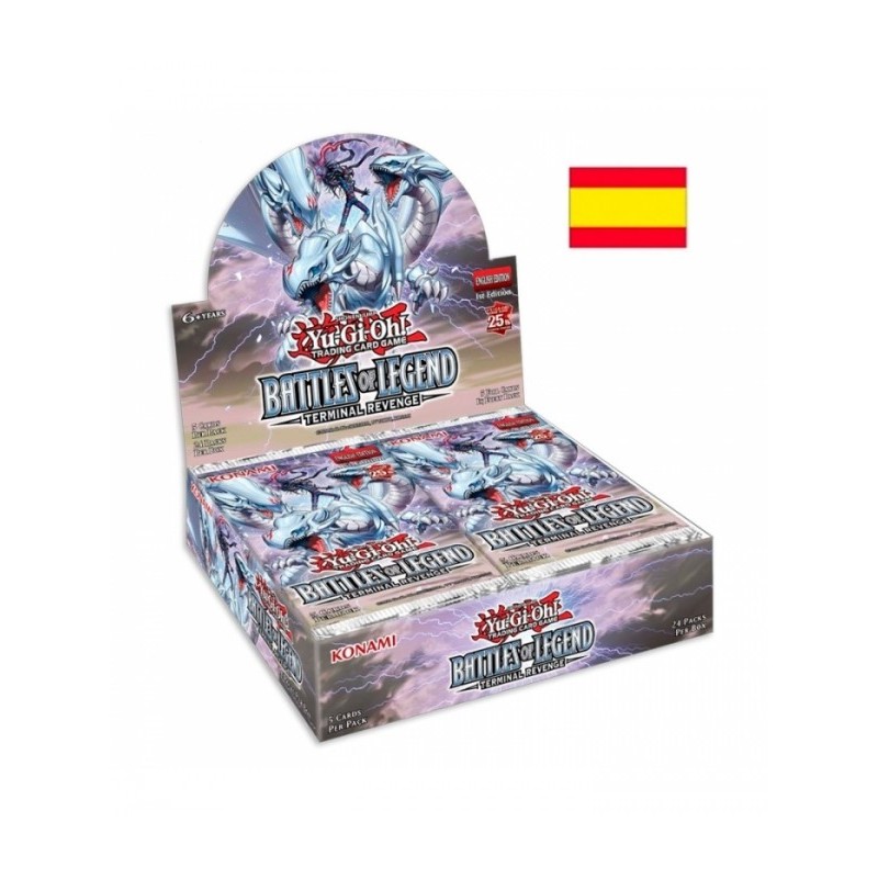 Booster Box Display 24 sobres Battles of Legend Terminal Revenge Español - Yu-Gi-Oh! Yu-Gi-Oh!