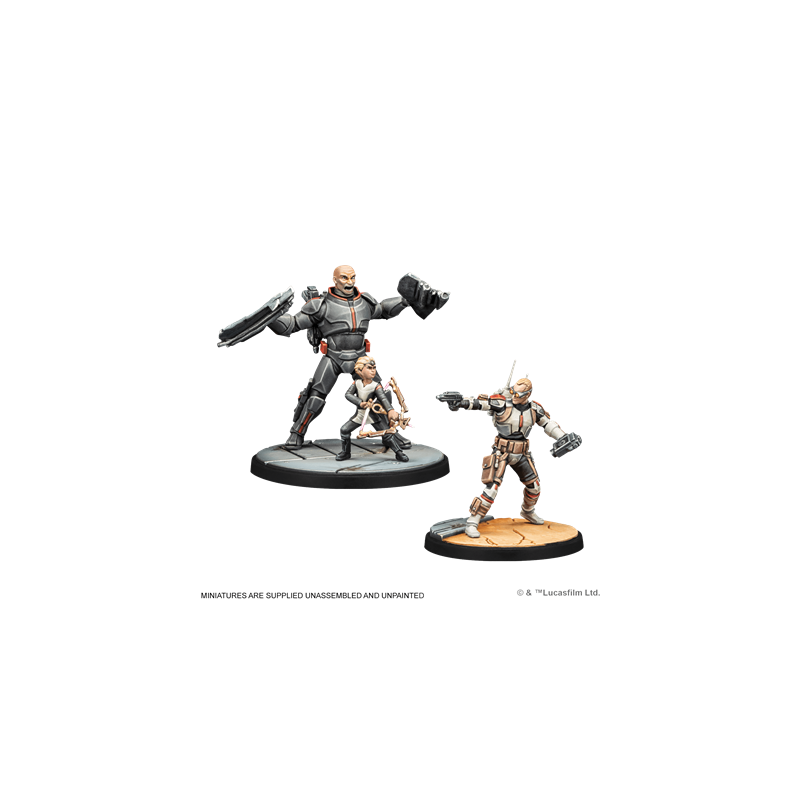 Clone Force 99 Squad Pack Juego de Miniaturas