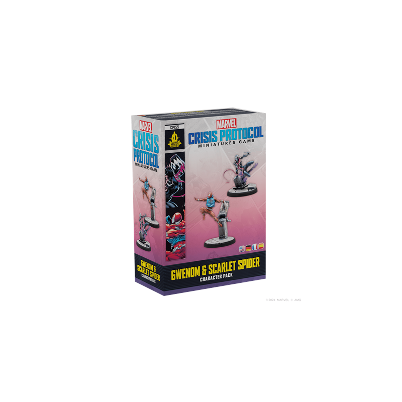 MCP: Gwenom & Scarlet Spider Juego de Miniaturas MCP: Gwenom & Scarlet Spider Juego de Miniaturas
