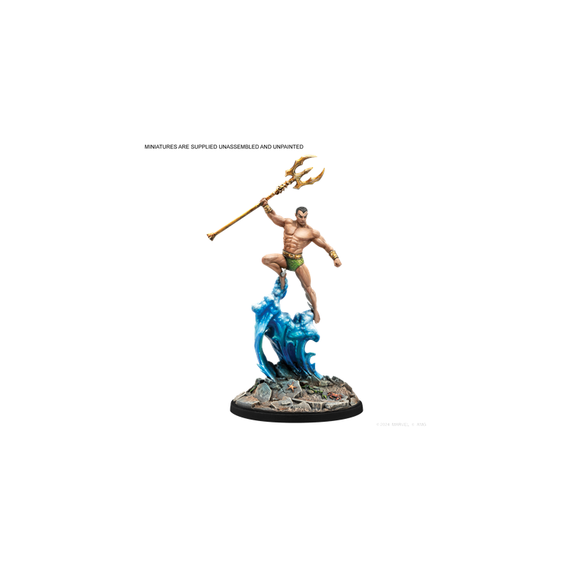 MCP: Black Panther & Namor Juego de Miniaturas