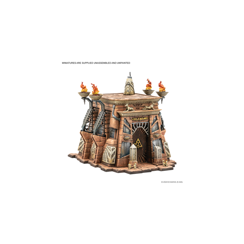 MCP: Shrine to En Sabah Nur Terrain Pack Juego de Miniaturas
