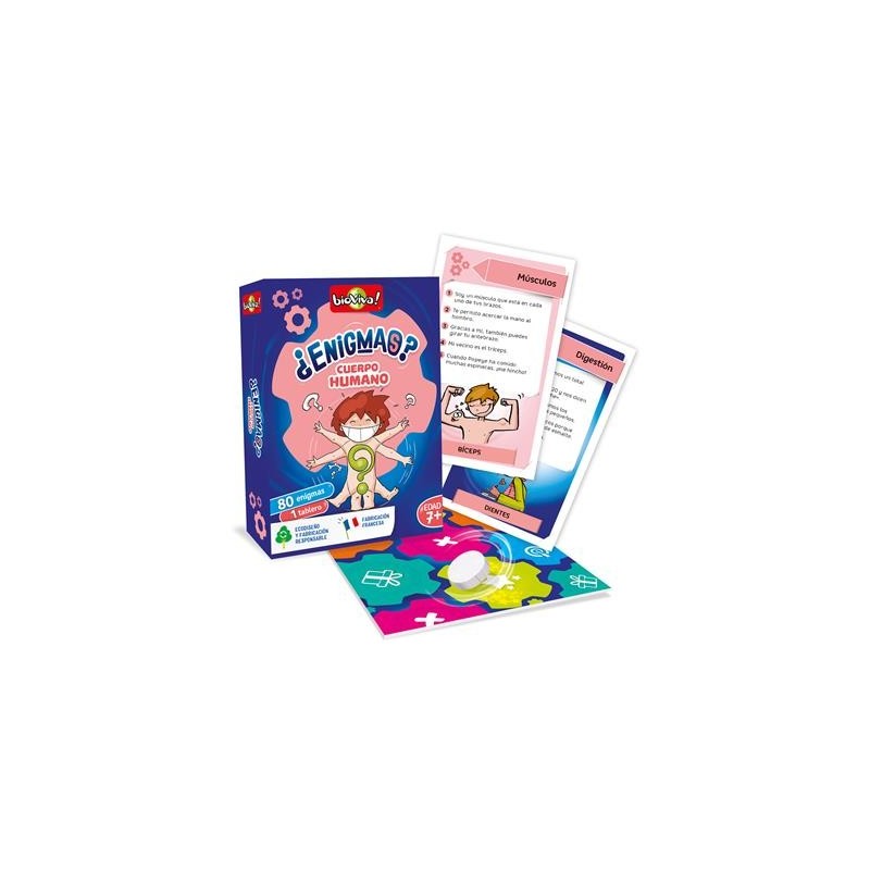 Enigmas: Cuerpo Humano Juego de Cartas