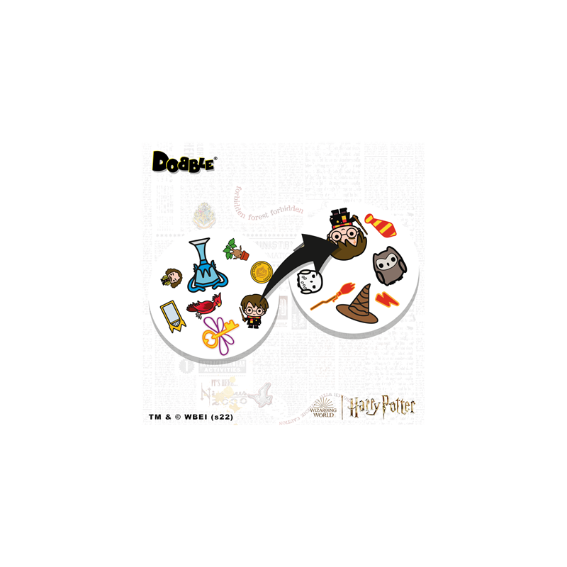 Dobble Harry Potter Juego de Cartas