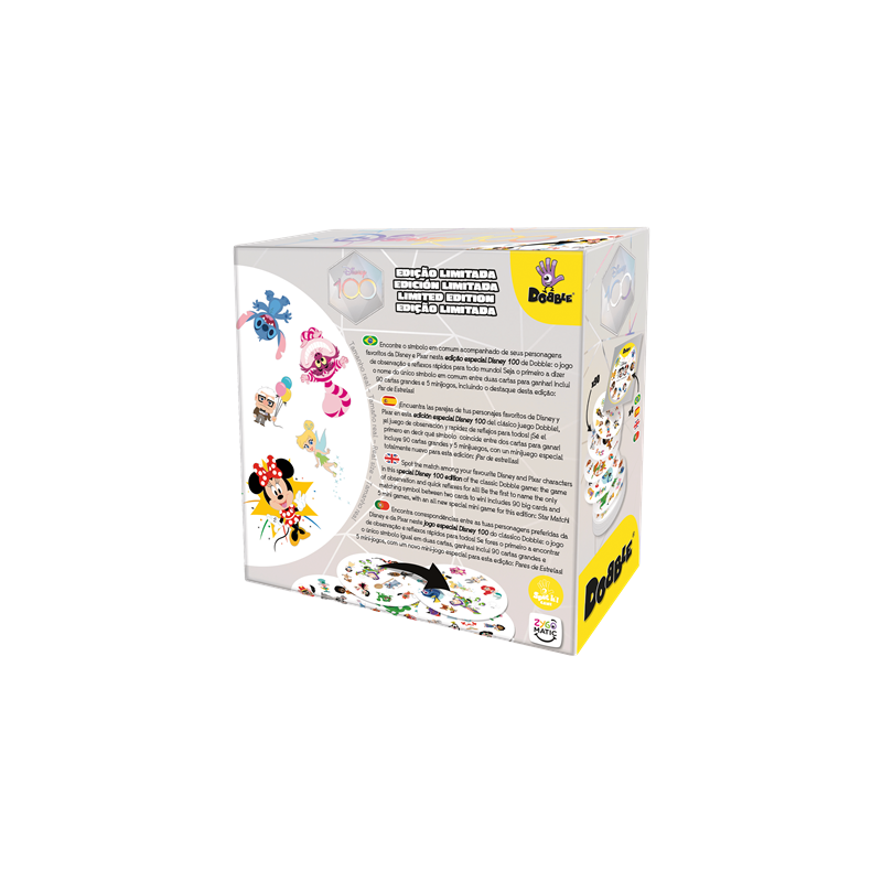 Disney 100 Dobble Juego de Cartas