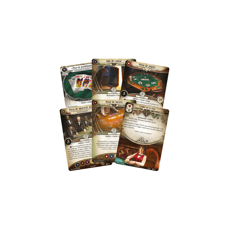 AH LCG: Fortuna e insensatez pack de escenario Juego de Cartas AH LCG: Fortuna e insensatez pack de escenario Juego de Cartas