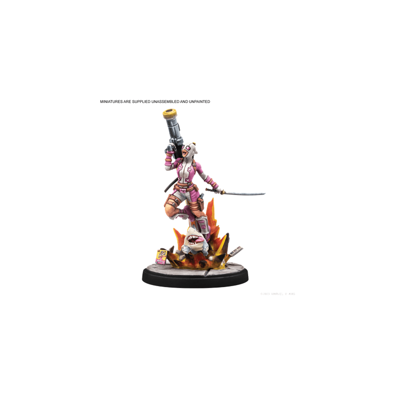 MCP: Squirrel Girl & Gwenpool (Inglés) Juego de Miniaturas