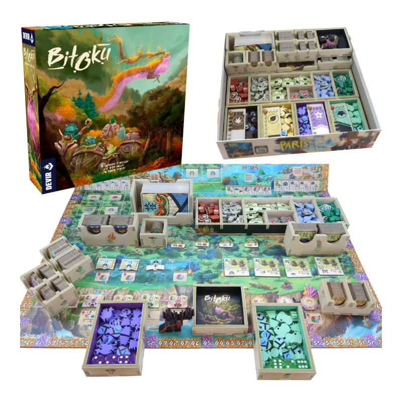 Pack: Bitoku + Inserto Folded Space Juego de Tablero