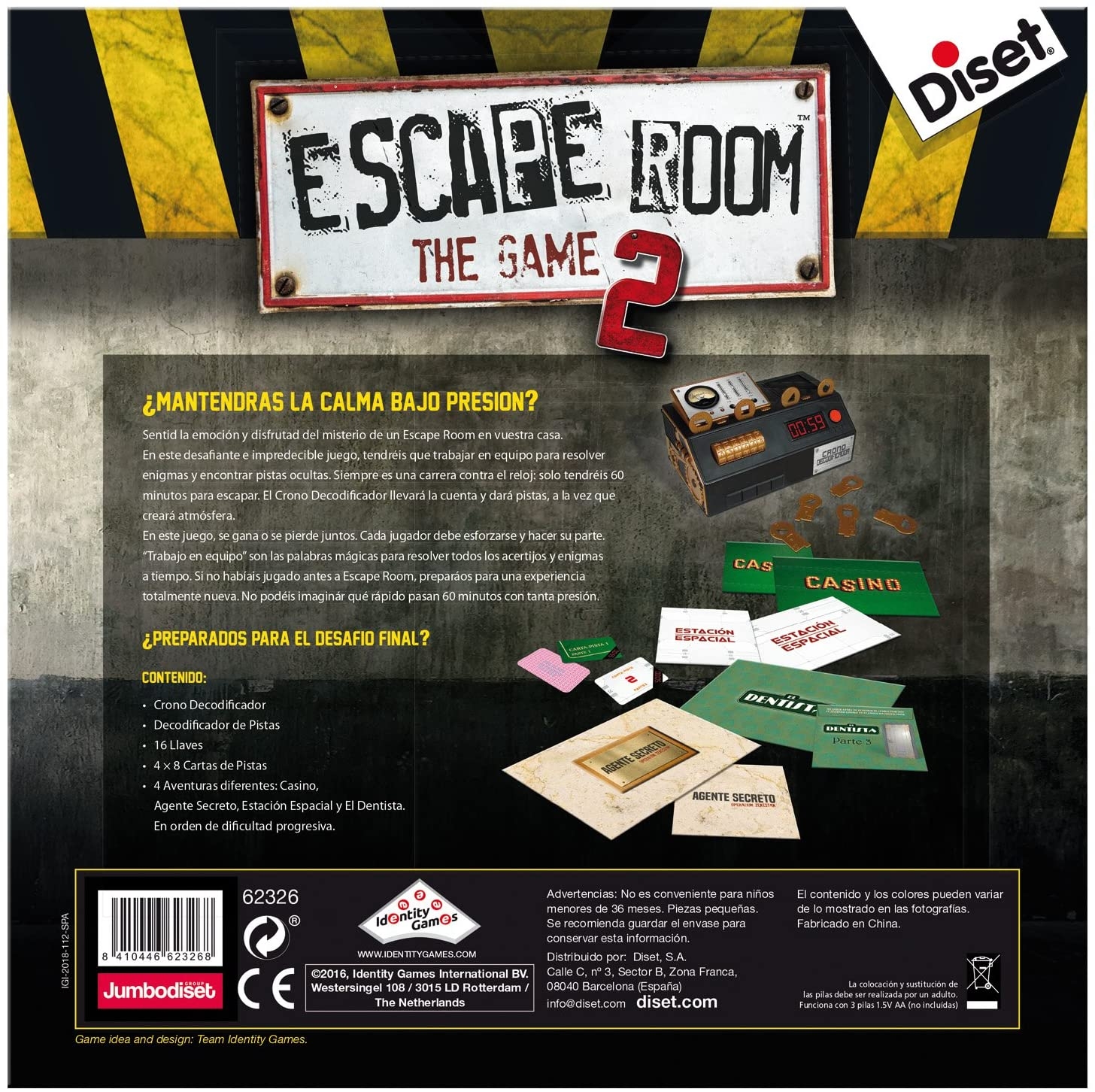 Mejores Juegos de Mesa Escape Room 2020 Para Niños y para Adultos