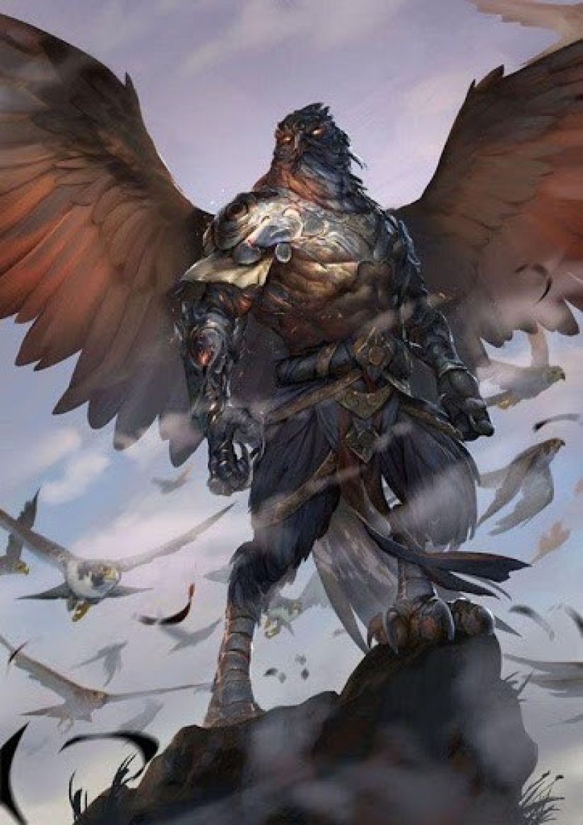 Aarakocras Nombres Personalidad e Historia Imágenes y Tokens