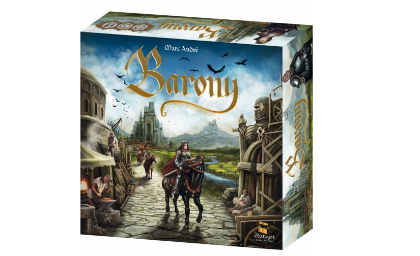 Reseña Barony Un Juego de Mesa Temática Medieval