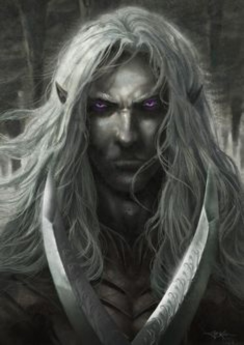 Los Drow Historia, Juegos e Imagenes