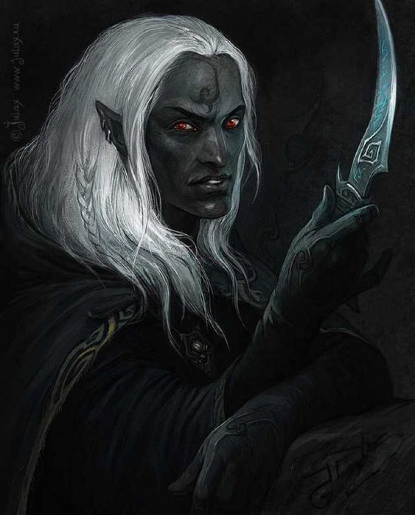 Los Drow Historia, Juegos e Imagenes
