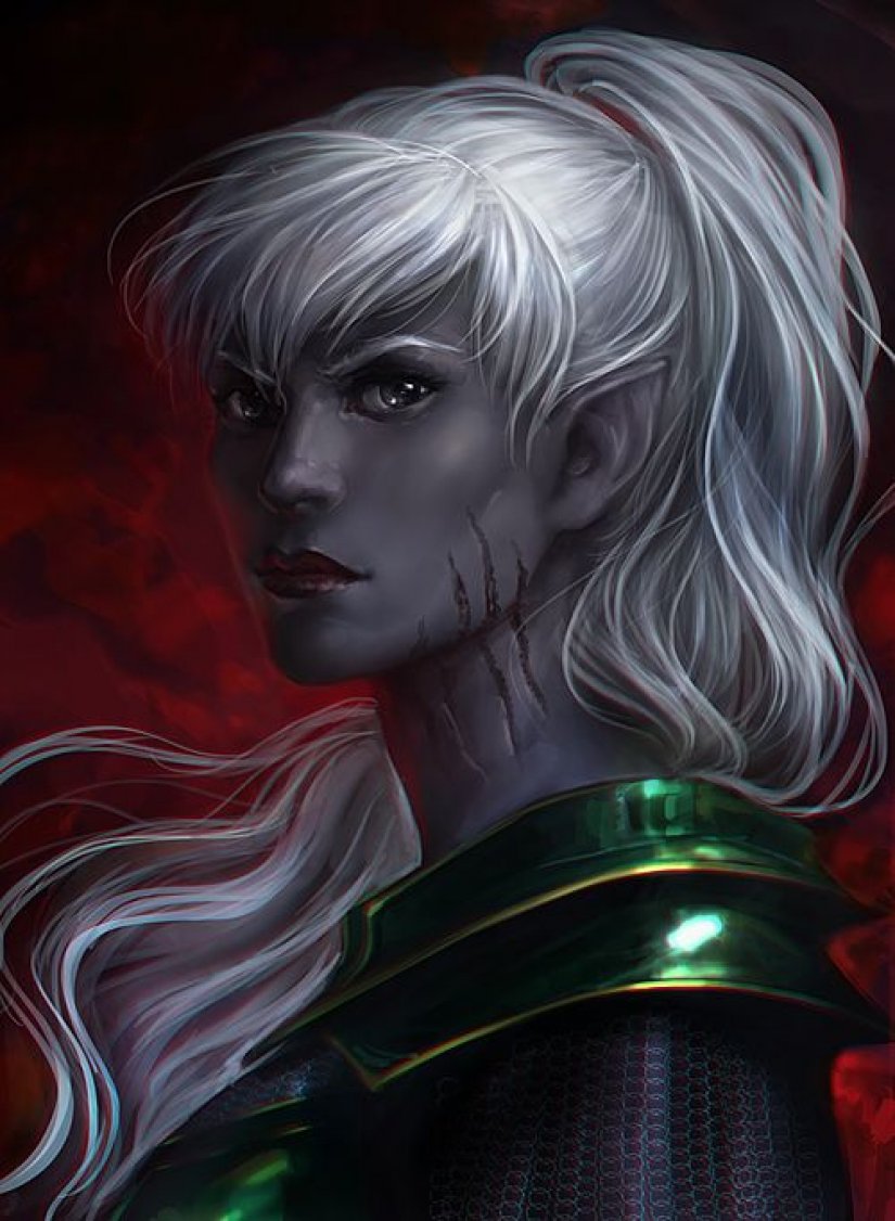 Los Drow Historia, Juegos e Imagenes