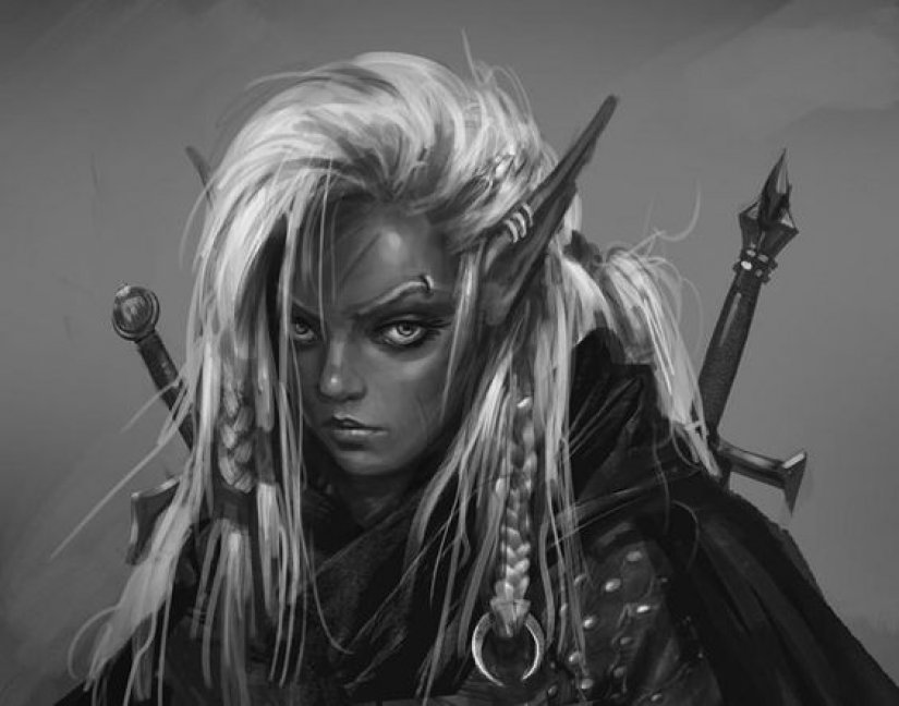 Los Drow Historia, Juegos e Imagenes