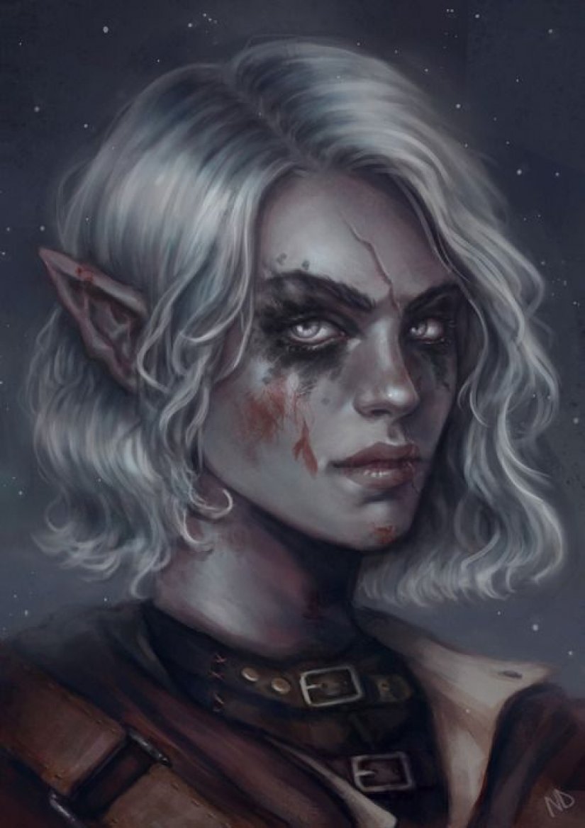 Los Drow Historia, Juegos e Imagenes