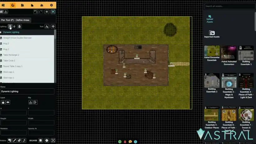 Astral Virtual Tabletop Rol online